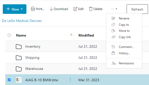 Managing Your BarTender Documents